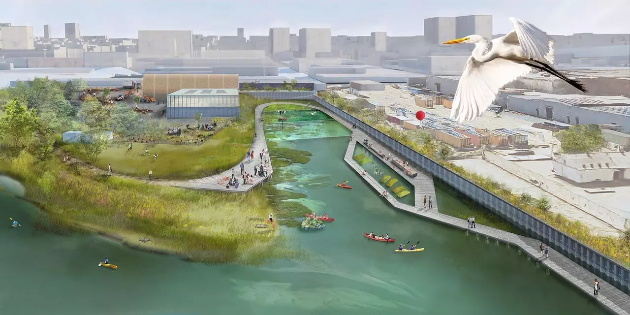 S-a dezvăluit propunerea pentru un nou parc public pe Lotul de sare al Canalului Gowanus 13595_7