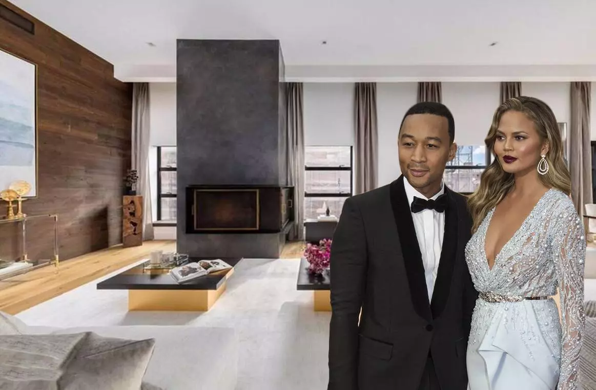 Kinuha nina John Legend at Chrissy Teigen ang penthouse sa kanilang dating Nolita building sa halagang $9M 13633_1