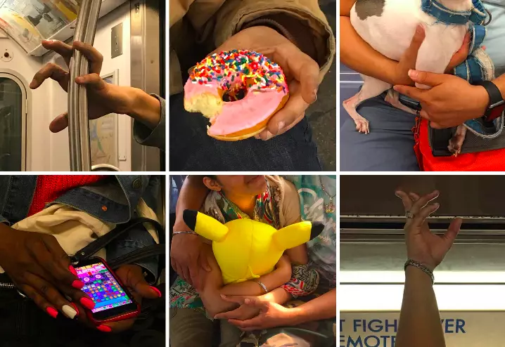 The Urban Lens: Hannah La Follette Ryan op haar virale Instagram-rekening 'Subway Hands' 13661_1