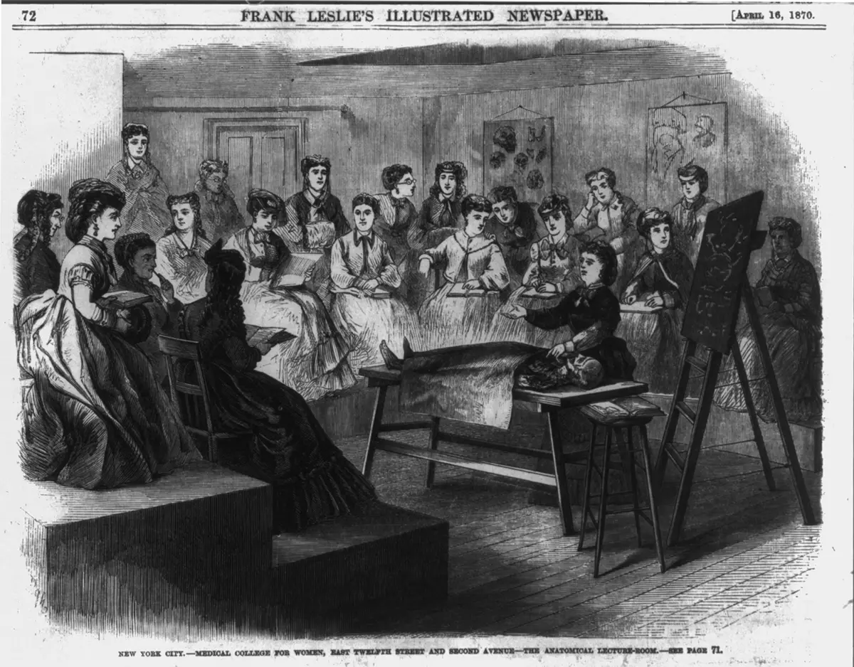 Elizabeth Blackwell's NYC: Cihên dîrokî ku yekem bijîjka jin a Amerîkî nîşana xwe lê xist 13680_1
