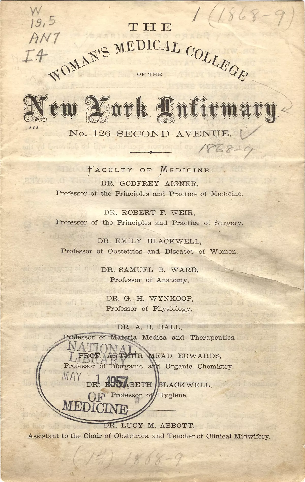 NYC Elizabeth Blackwell: Situs bersejarah di mana dokter wanita pertama di Amerika membuat tandanya 13680_5