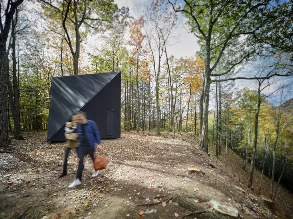 Bjarke Ingels dia manambara trano kely tsy misy grid ao amin'ny Catskills 13687_9