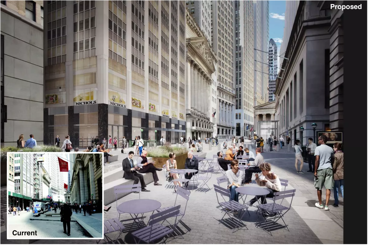 A proposta de reforma do distrito de NYSE pide rúas sen curvas, vexetación e iluminación mellorada 13726_2