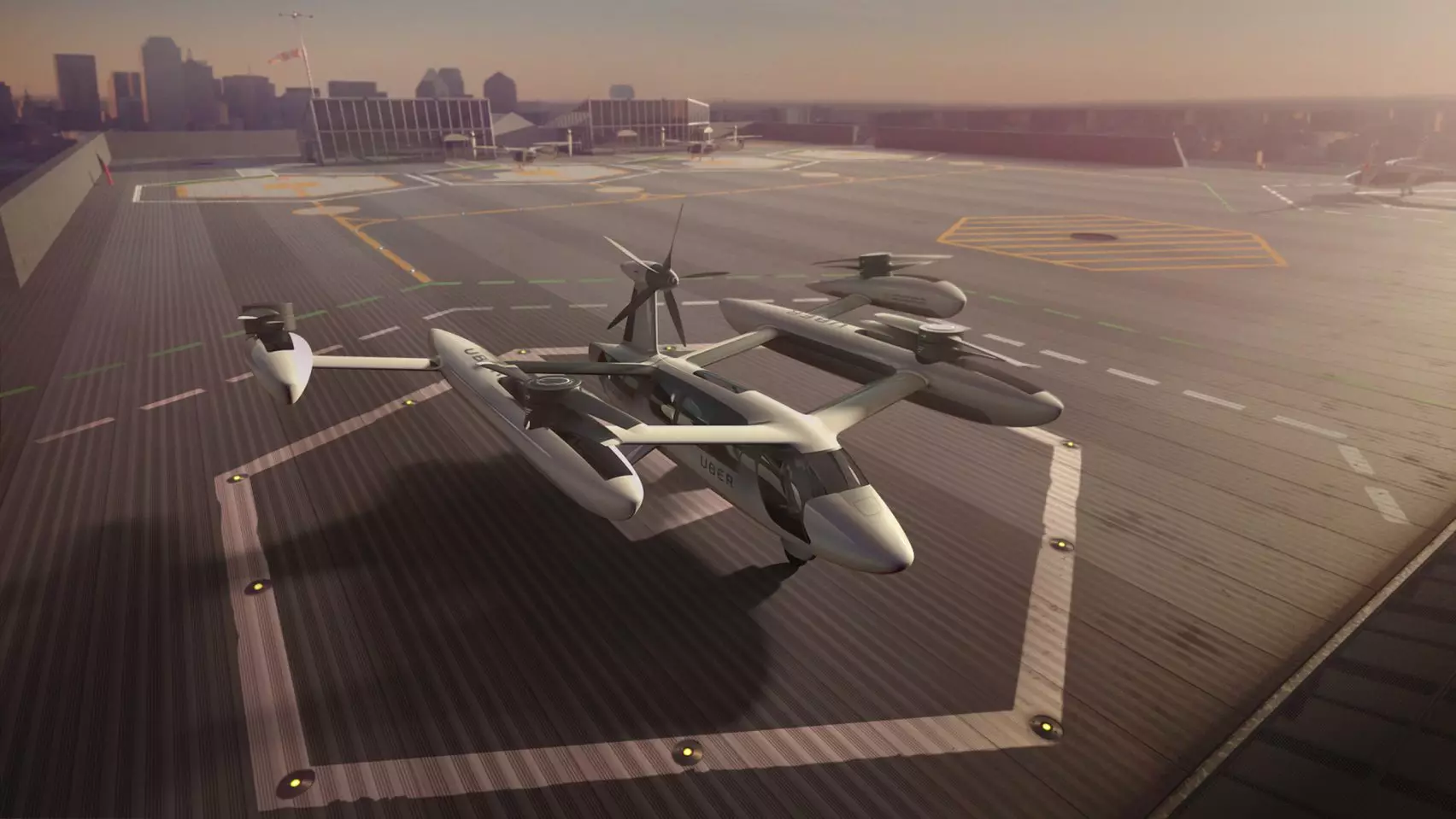 Uberlər üçün altı futuristik Skyport konsepti ortaya çıxdı 13754_2