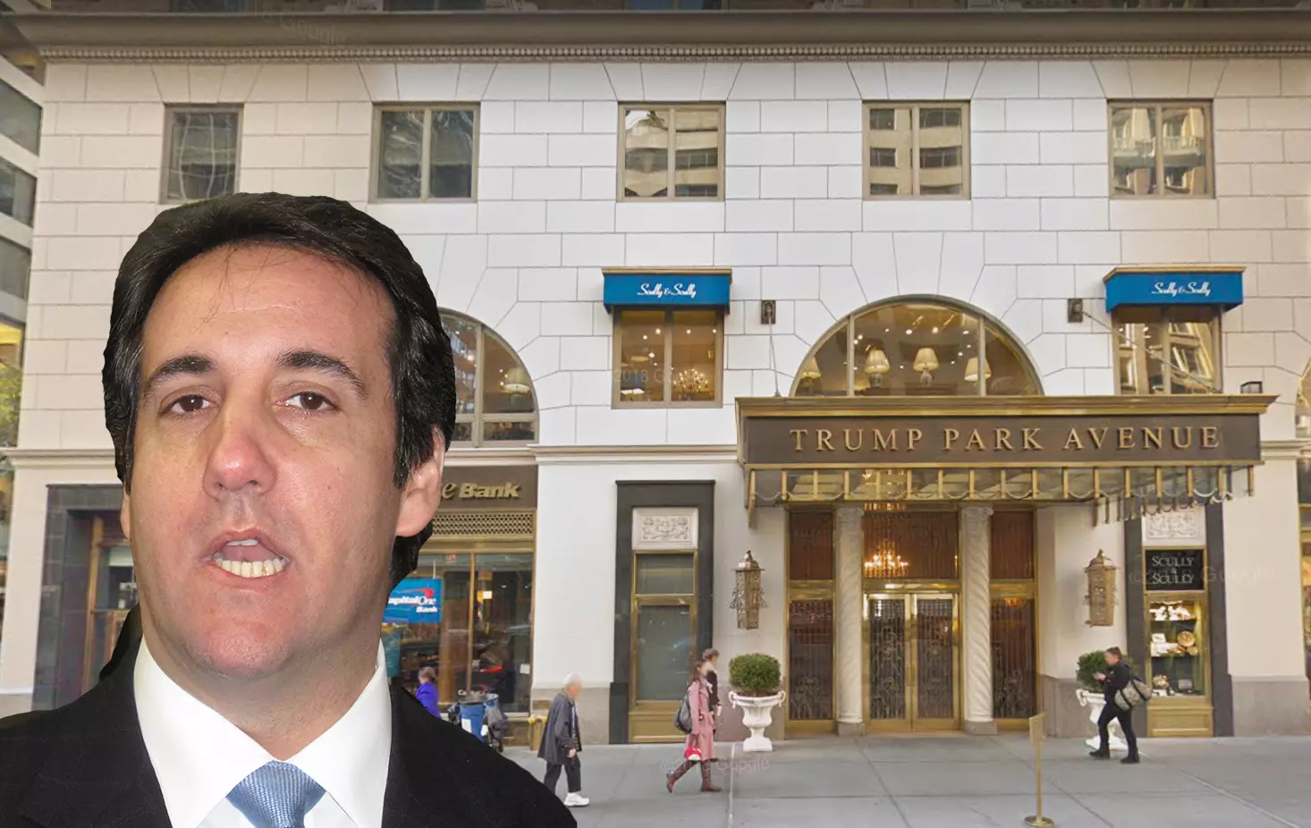 Michael Cohen-ek 9 milioi dolarreko Trump Park Avenue apartamentua jarri du banku-zorraren aurkako berme gisa 13777_1