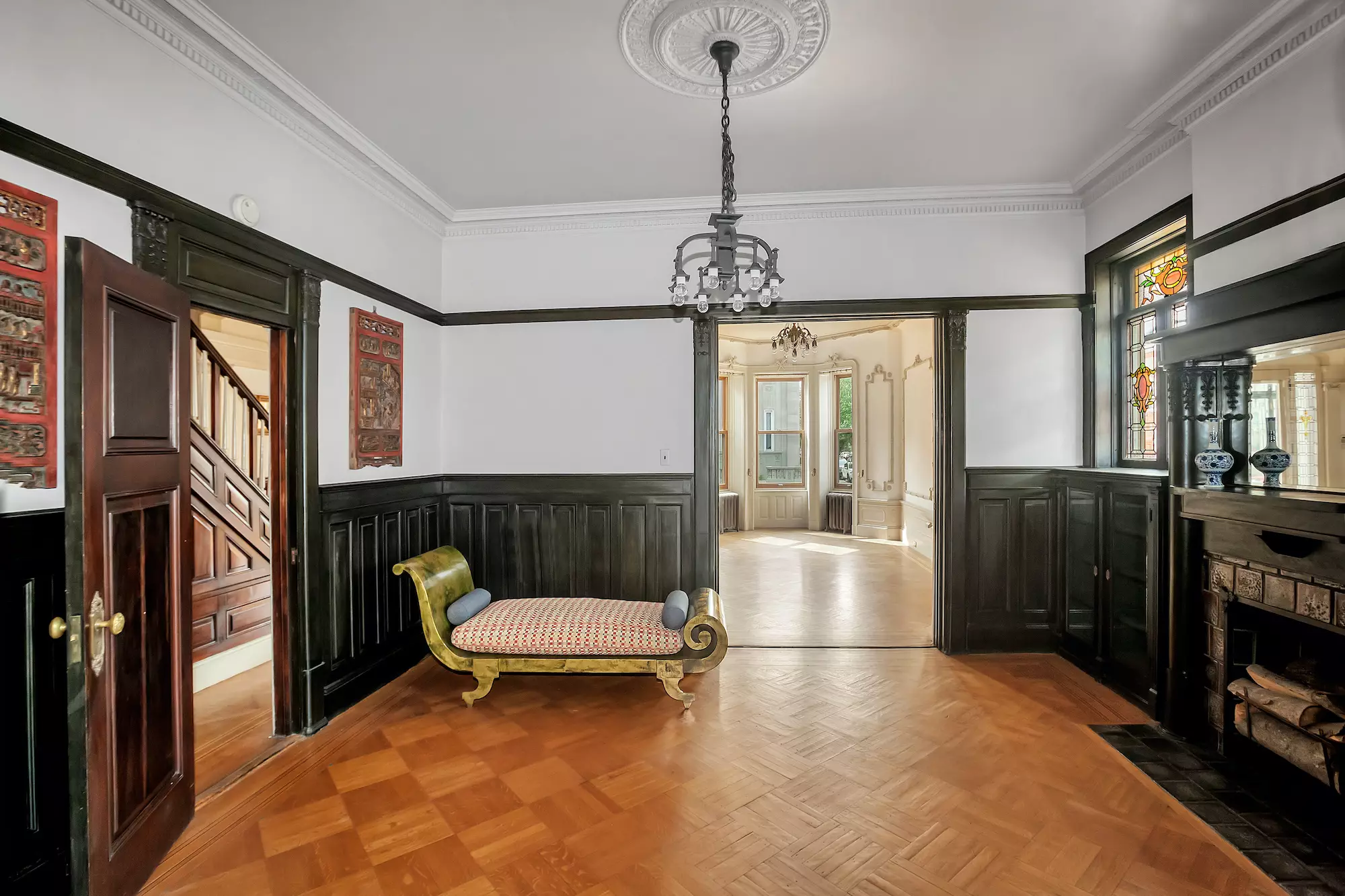 2.75 ລ້ານໂດລາ Prospect Lefferts Gardens mansion ກໍາລັງລົ້ນໄປດ້ວຍຄວາມອຸດົມສົມບູນກ່ອນສົງຄາມ 1378_7