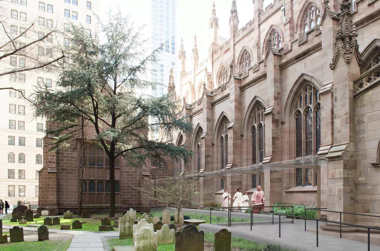 Kisha historike Trinity e Wall Street do të mbyllet pjesërisht gjatë një rinovimi dyvjeçar, prej 99 milionë dollarësh 13815_1