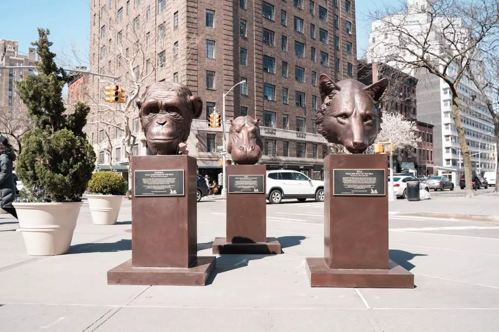 9 sculpturi ale celor mai periclitate animale din lume, dezvăluite în Greenwich Village 1382_3