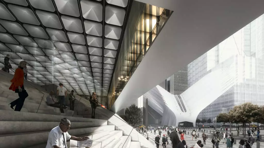 Der Bau des World Trade Centers für darstellende Künste ist im Gange 13905_6