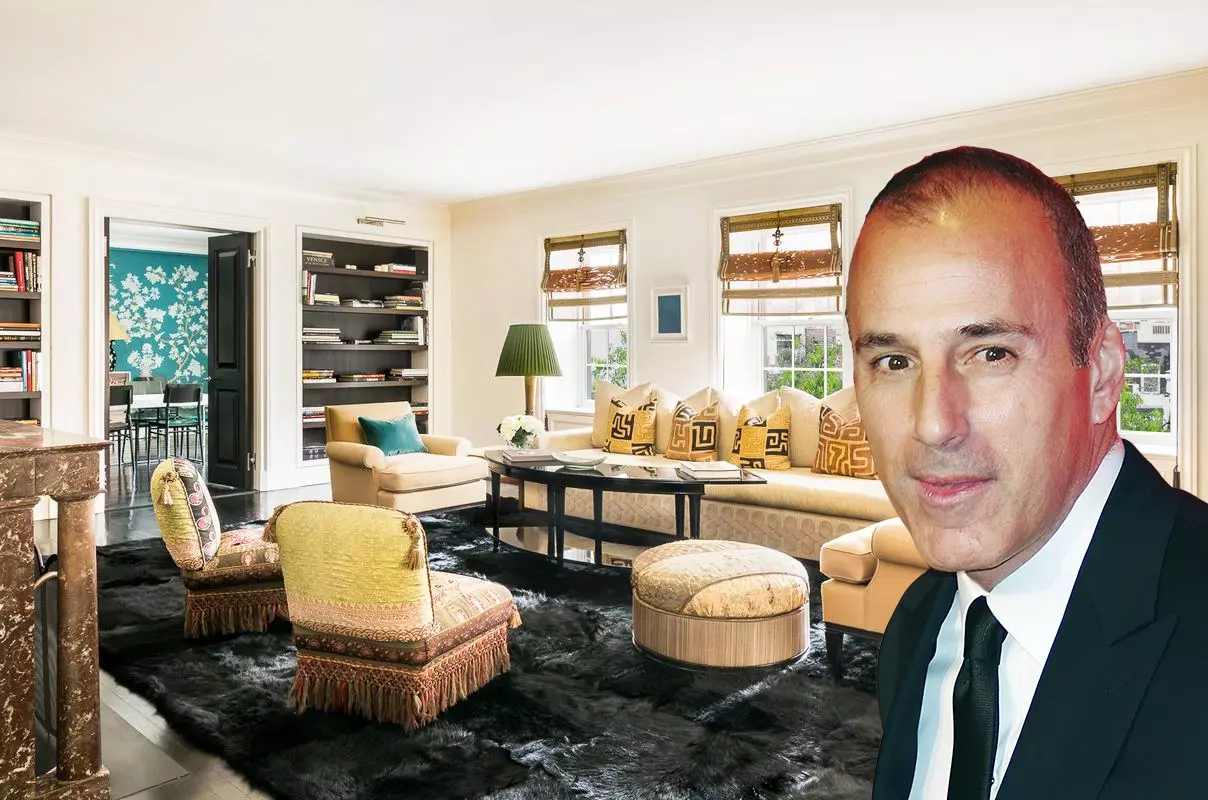 Mae pad cymudo nad oes ei angen mwyach gan Matt Lauer Upper East Side yn gwerthu am $7M 13911_1