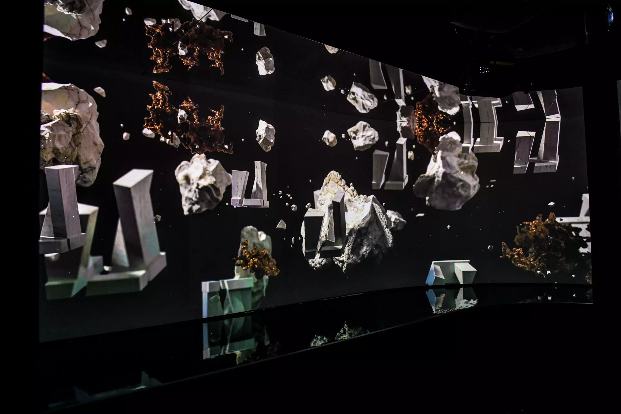 يكشف الفنان Es Devlin النقاب عن عرض غاليري ثلاثي مستوحى من أبراج Bjarke Ingels الملتوية High Line 13915_5