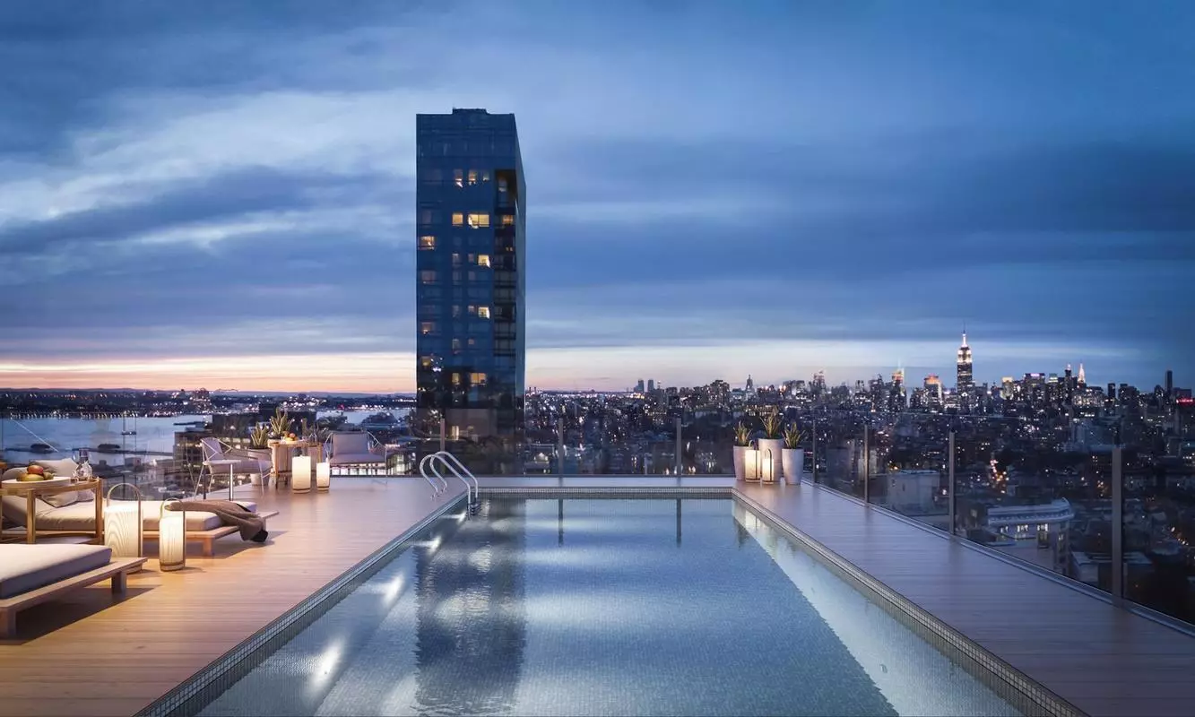Ang $40.5M penthouse sa Renzo Piano's 565 Broome ay may 20-foot-long rooftop pool 13919_1