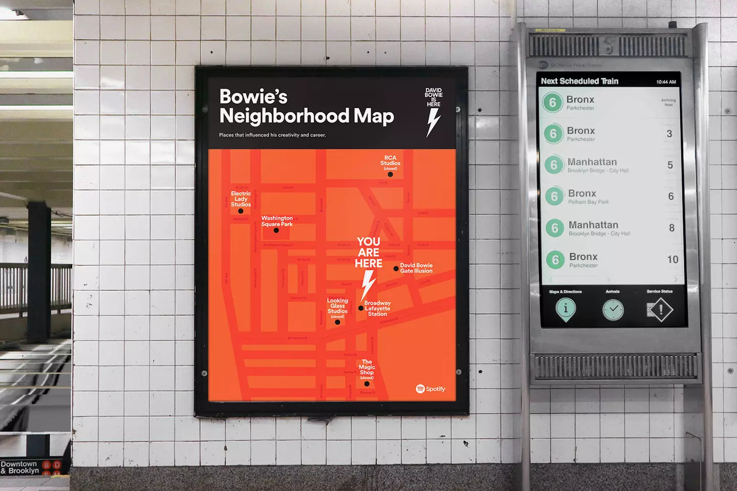 U partnerstvu sa Spotifyjem, MTA izdaje ograničen broj David Bowie MetroCard kartica 14036_5