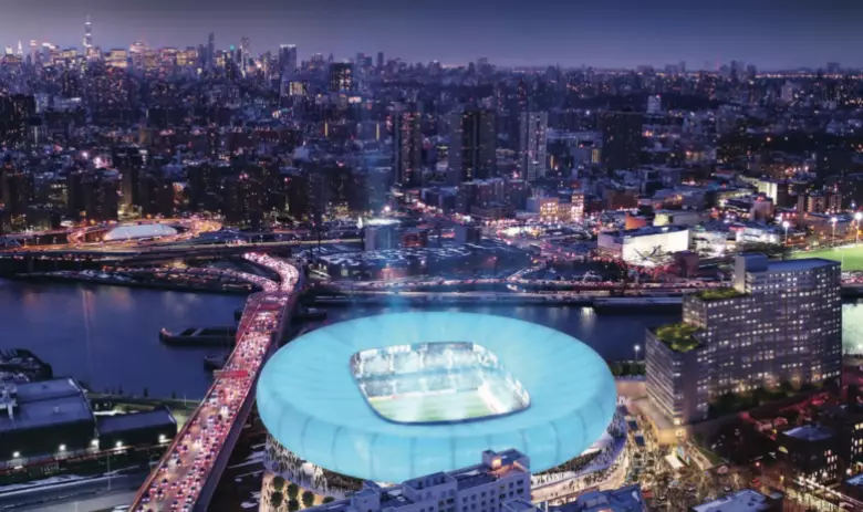 700 miljoonan dollarin ehdotus vaatii NYC:n ensimmäistä jalkapallostadionia ja 550 edullista asuntoa Etelä-Bronxiin 14069_2