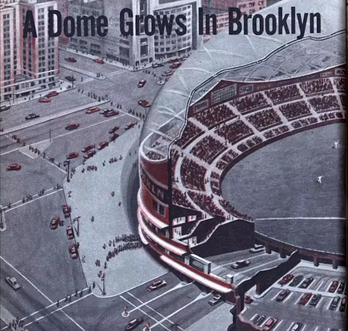 Een Buckminster Fuller Dome hield de Dodgers bijna in Brooklyn 14097_1
