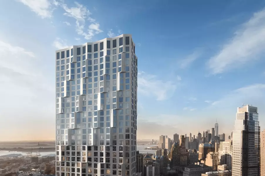 DEZVĂLUT: apartamentul cu 51 de etaje al lui Jeanne Gang, lângă centrul orașului Brooklyn Macy's 14170_1