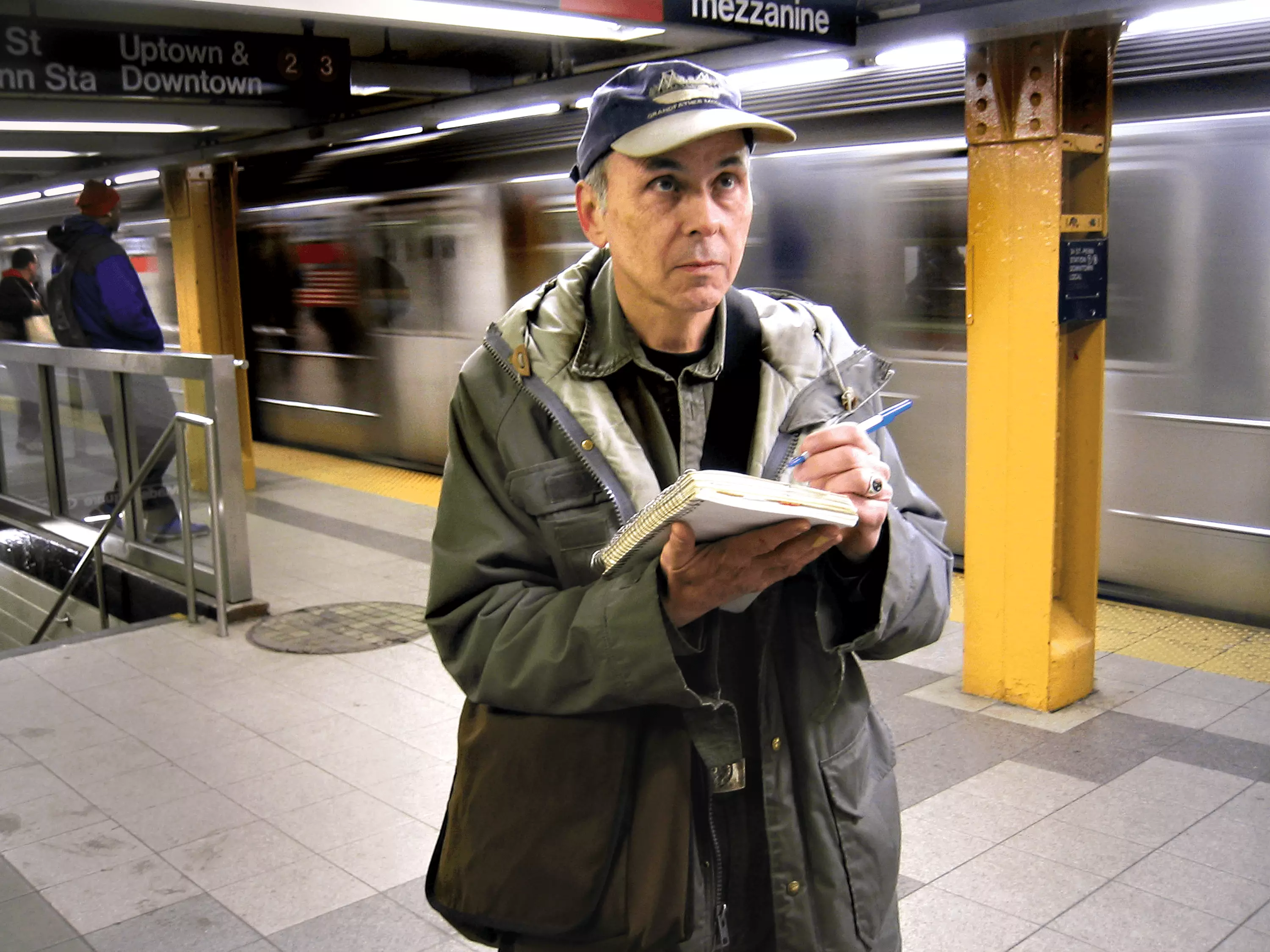 Philip Ashforth Coppola, sketsa subway