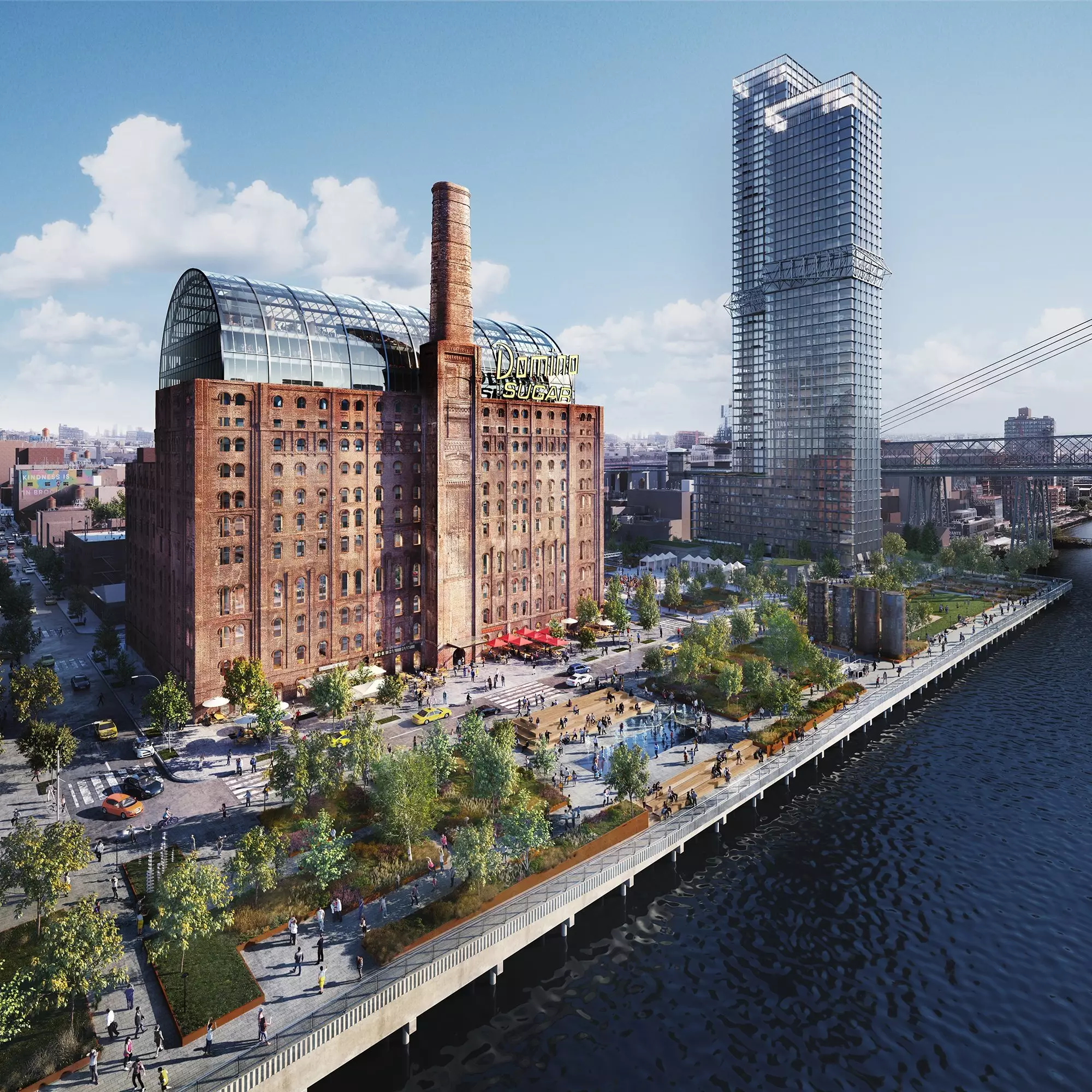 OPENBAAR: Nuwe weergawes van Domino Sugar Factory se waterfrontpark en esplanade 14198_5