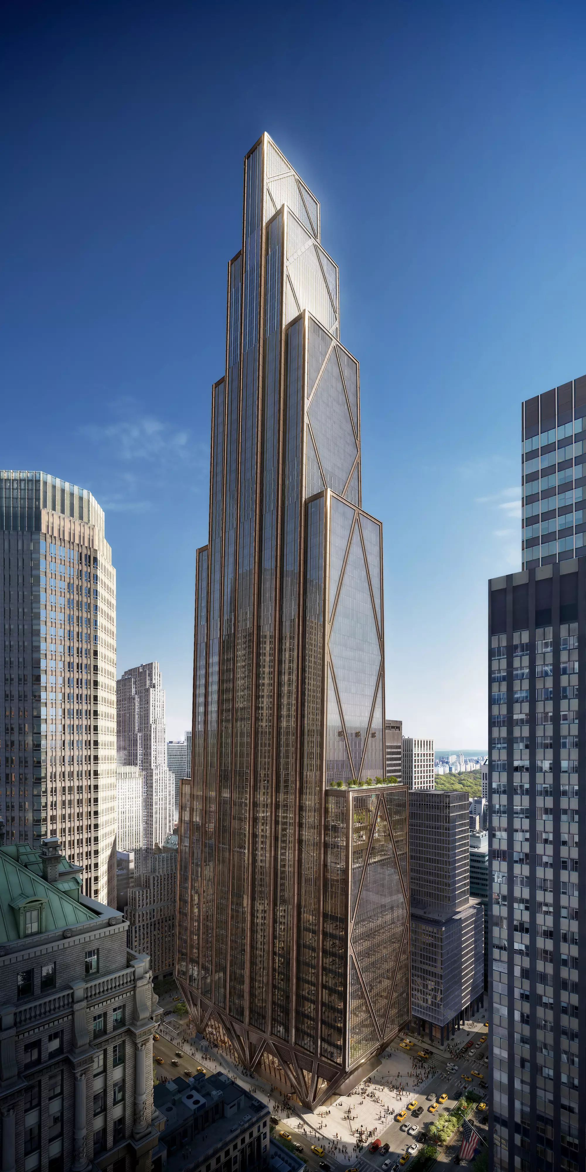 Menara 60-carita Midtown East JPMorgan bakal janten pencakar langit sadaya-listrik panggedéna di NYC 142_2