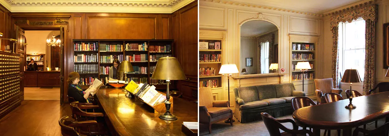 New York Society Library reference room