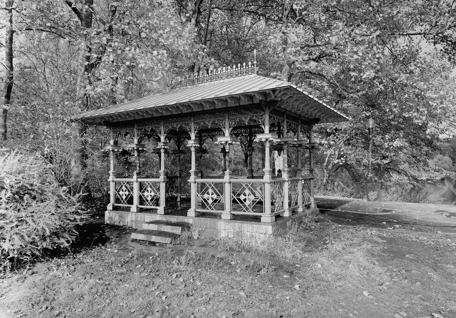 Central Park's Ladies Pavilion ແລະເຮືອນພັກສະເກັດນ້ຳກ້ອນທີ່ຫາຍໄປ 14485_1