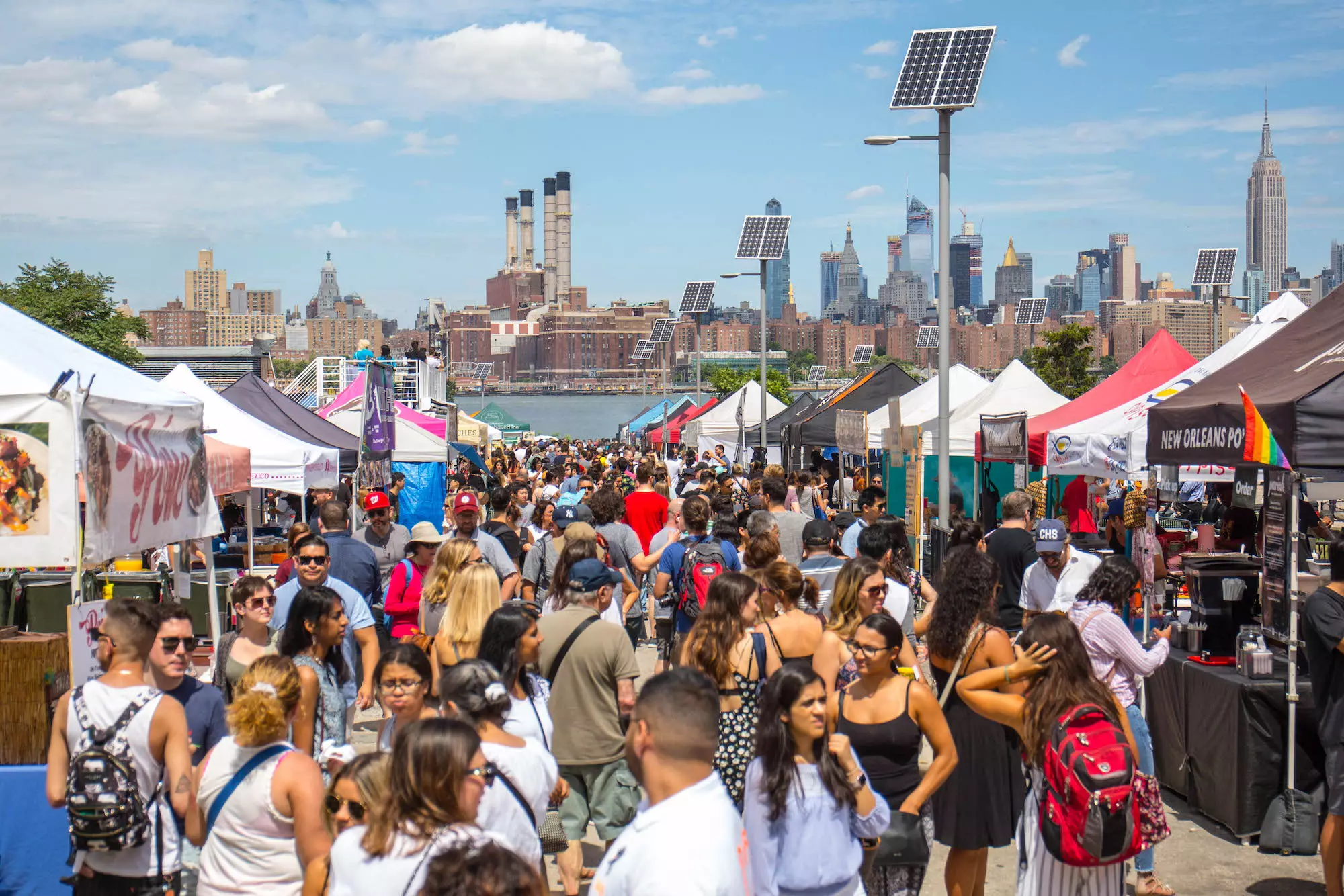 Ночной рынок Smorgasburg, Queens в Нью-Йорке объявляет даты открытия в 2022 году. 1449_1