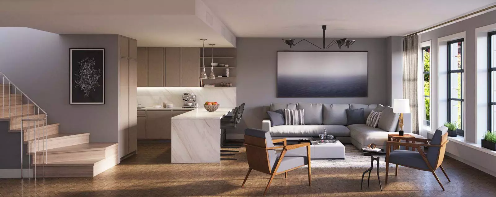 Townhouse 2.0: Zhvilluesit e NYC riinterpretojnë shtëpinë e një familjeje për banim në apartament 14542_14