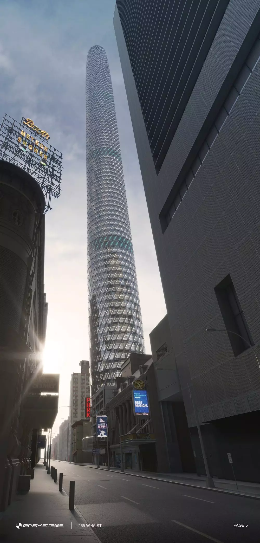 Konceptgengivelser for skyskraberen i West Midtown viser superslankt 'højtydende kontortårn' 14637_9