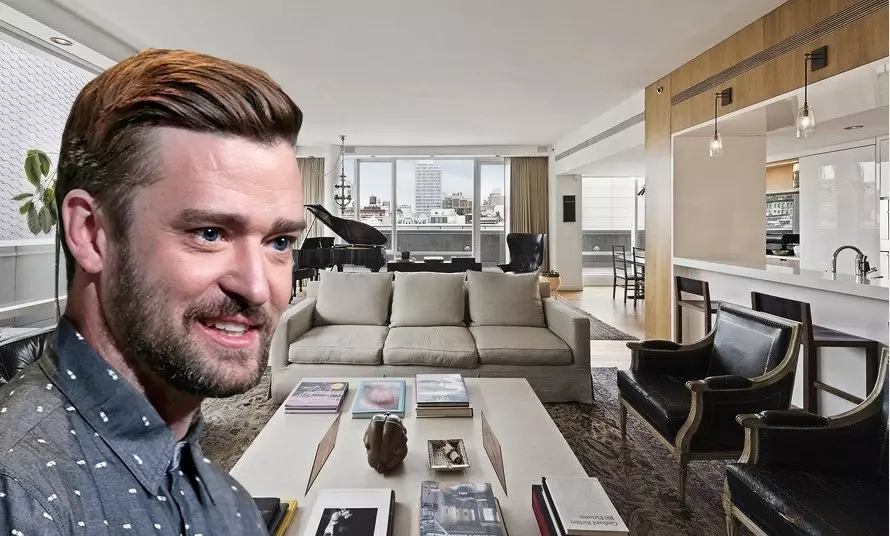 Justin Timberlake chce odciążyć swój elegancki penthouse Soho Mews za 8 milionów dolarów 14640_1