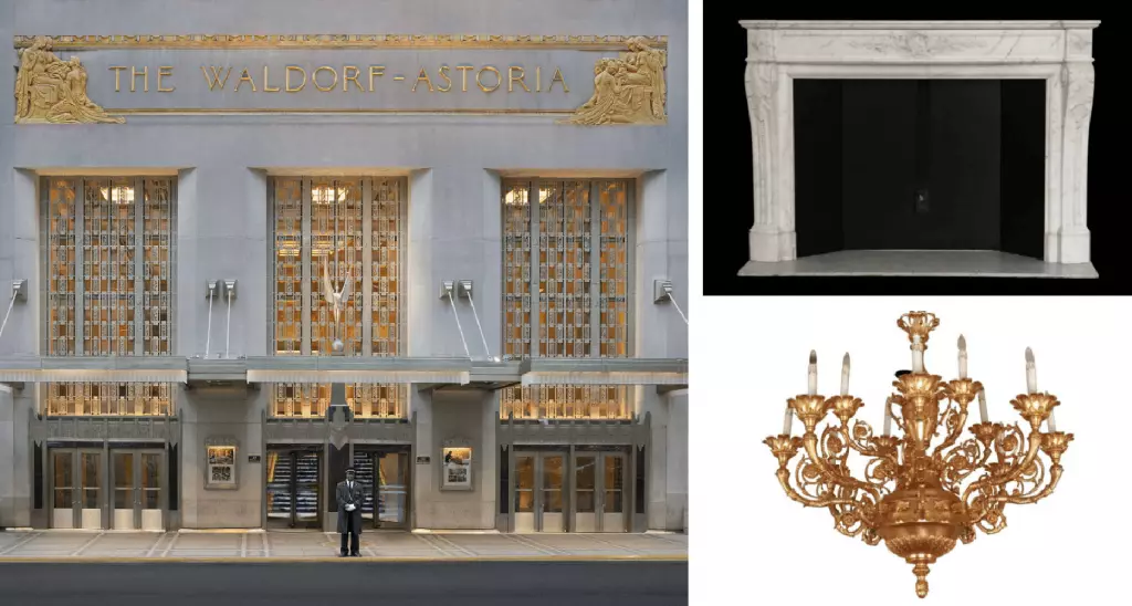 Puoi acquistare un mantello da $ 14.000 e altri oggetti recuperati dal Waldorf Astoria