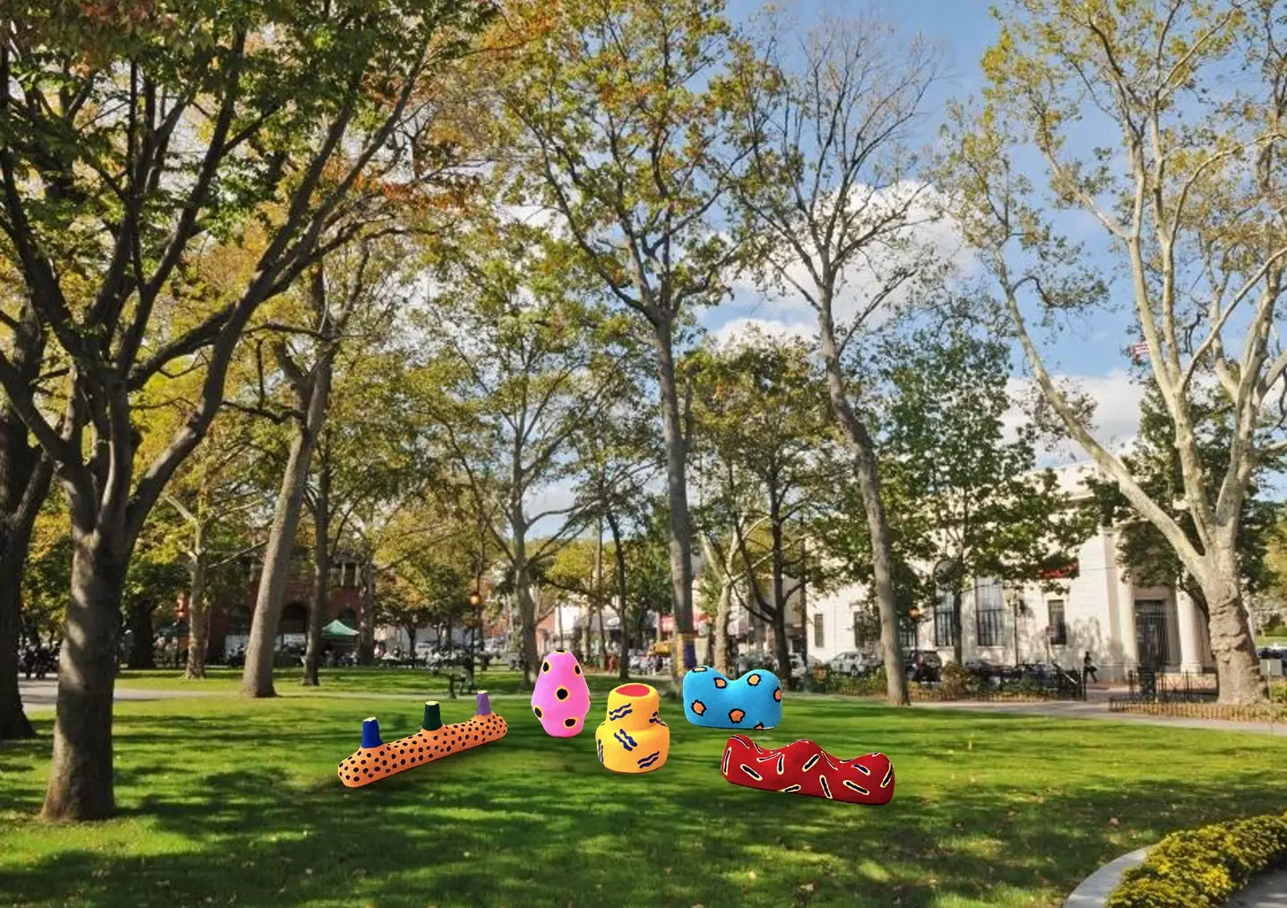 Этим летом местные художники представят 10 паблик-арт-инсталляций в парках Нью-Йорка. 14694_11
