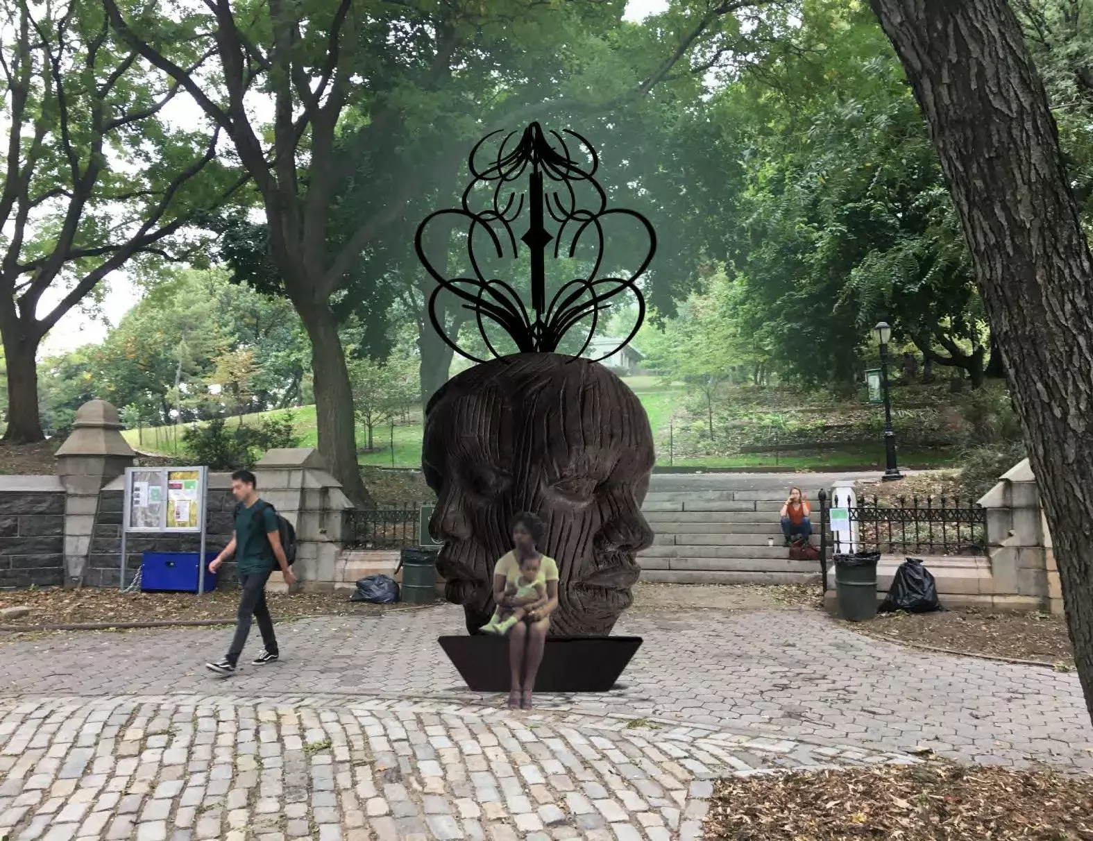 Этим летом местные художники представят 10 паблик-арт-инсталляций в парках Нью-Йорка. 14694_4