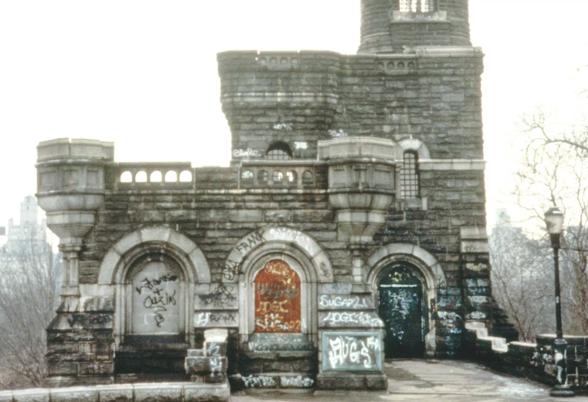 Belvedere galasy, Merkezi seýilgäh 1980-nji ýyllar, merkezi seýilgäh konserwensiýasy