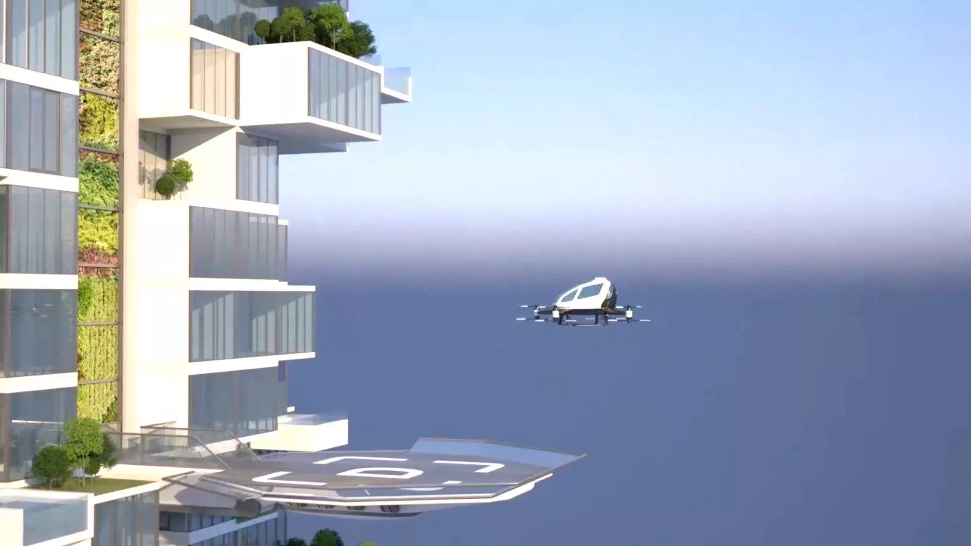 A proposta conceptual prevé un proxecto futurista de uso mixto de Nova York con microunidades e aterraxes de drons 14774_5