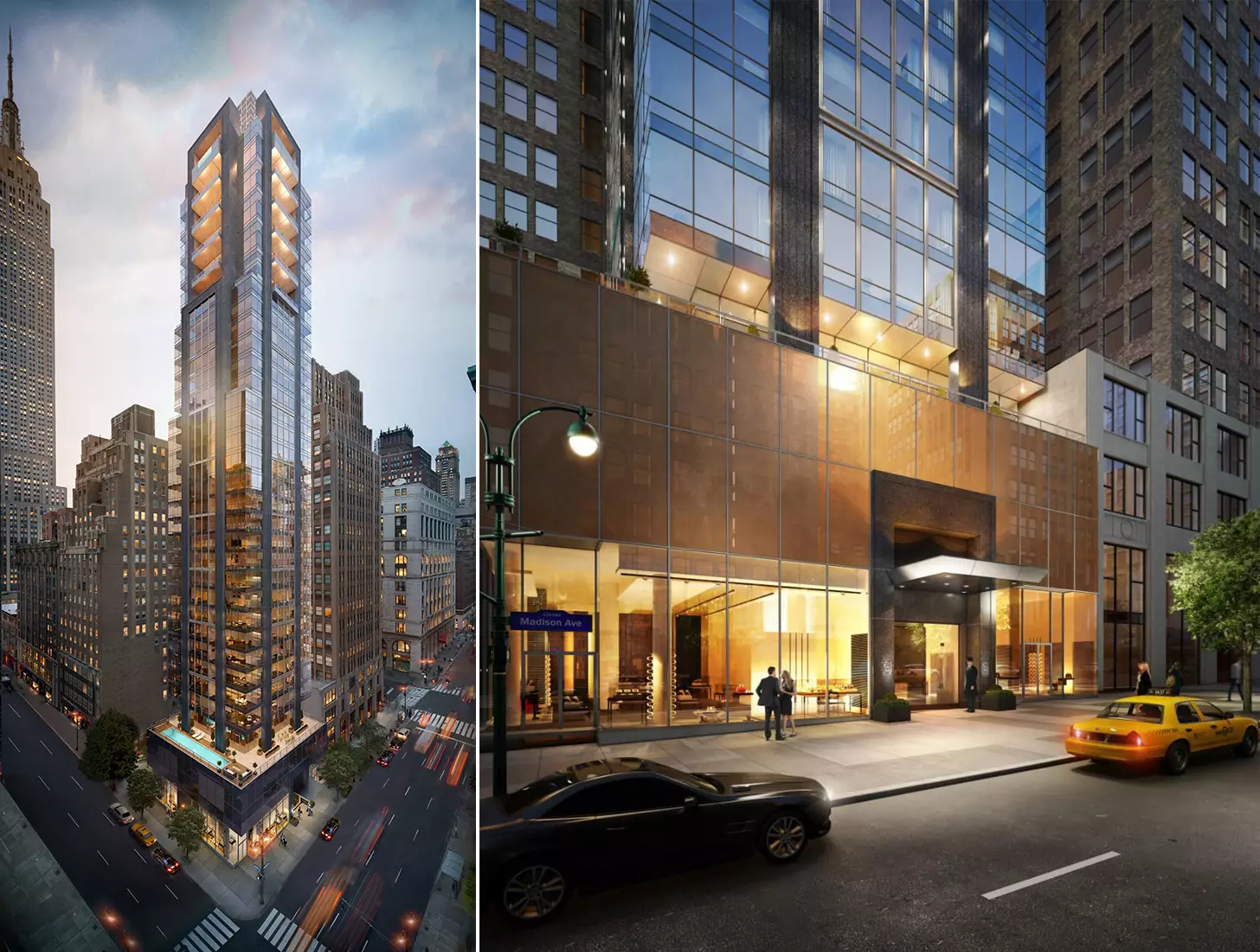 Shamir Shah, Karl Fischer Architects, 172 Madison Avenue, awọn adagun ikọkọ, Awọn ilọsiwaju Tessler
