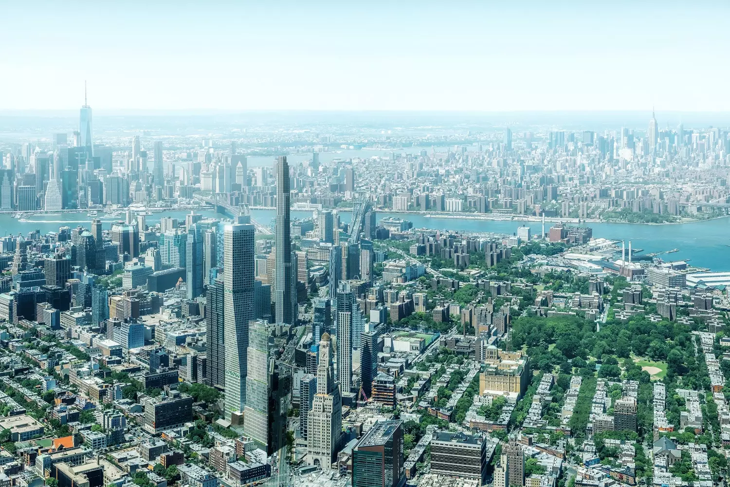 برج 986 فوتی خیابان Flatbush در مرکز شهر بروکلین رندرهای اصلاح شده دریافت می کند 14875_1