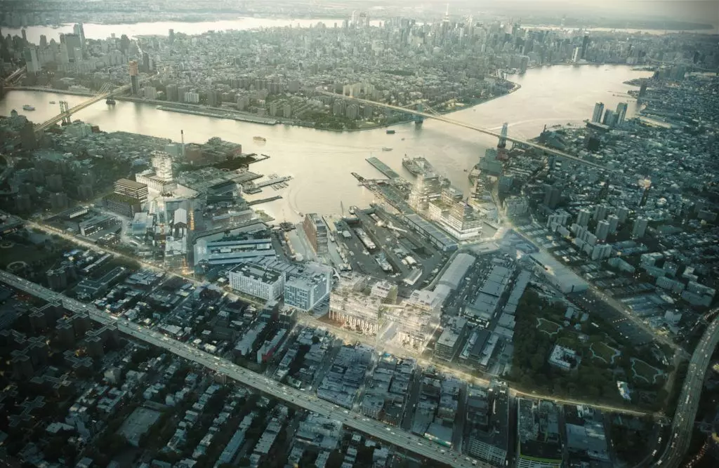Un piano da 2,5 miliardi di dollari porterà altri 5 milioni di piedi quadrati al Brooklyn Navy Yard 15022_1