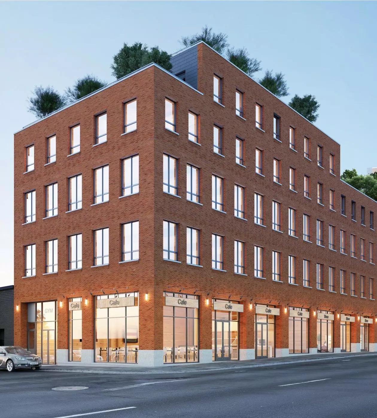 360 Wythe Avenue, Flank Architecture and Development, Williamsburg ხის შენობა