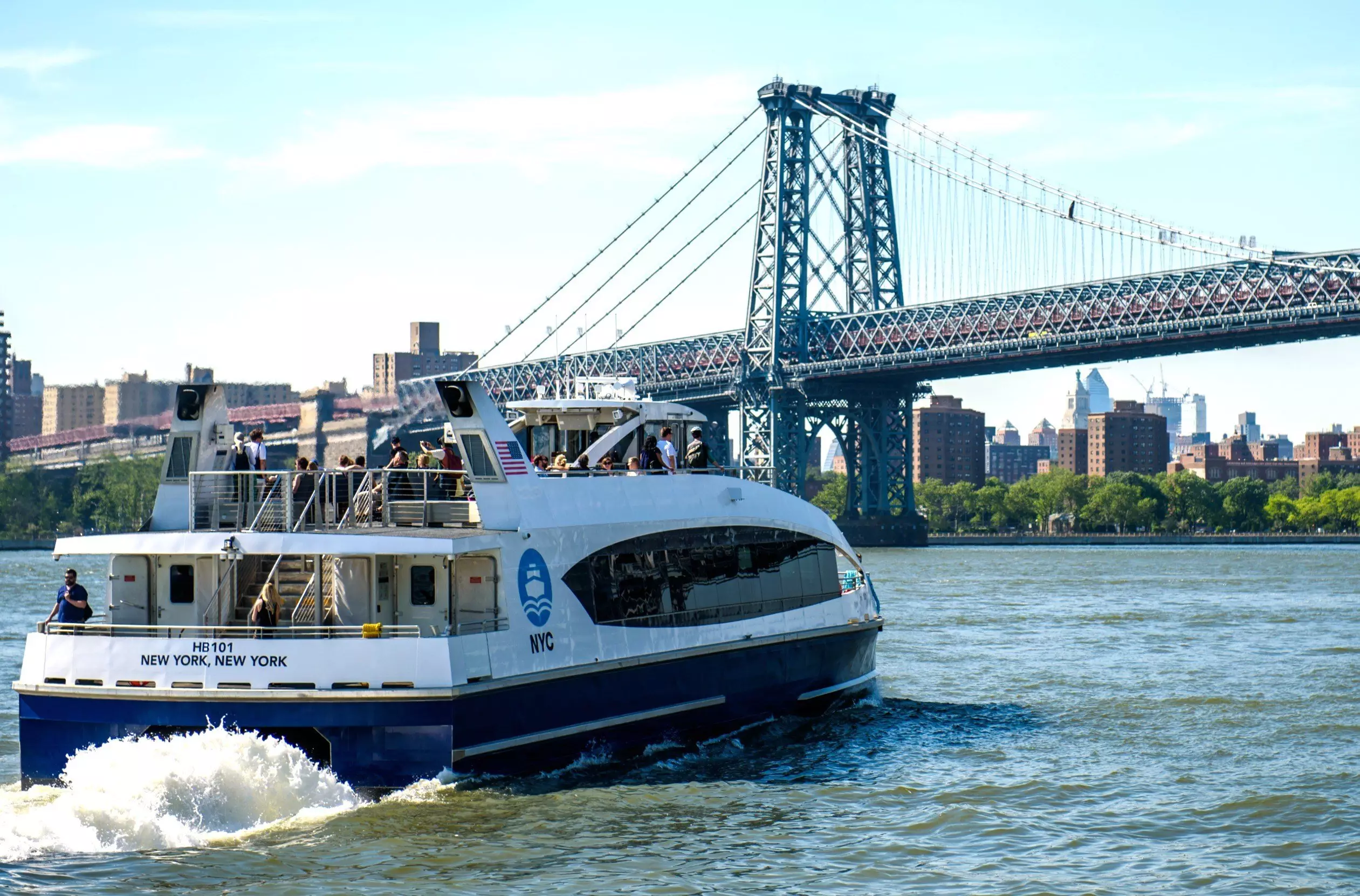 nyc ferry, servei de ferri a tota la ciutat