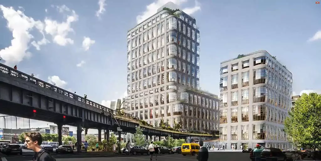 يصمم Thomas Heatherwick برجين مسكنين فقاعات لموقع High Line-straddling 15287_2
