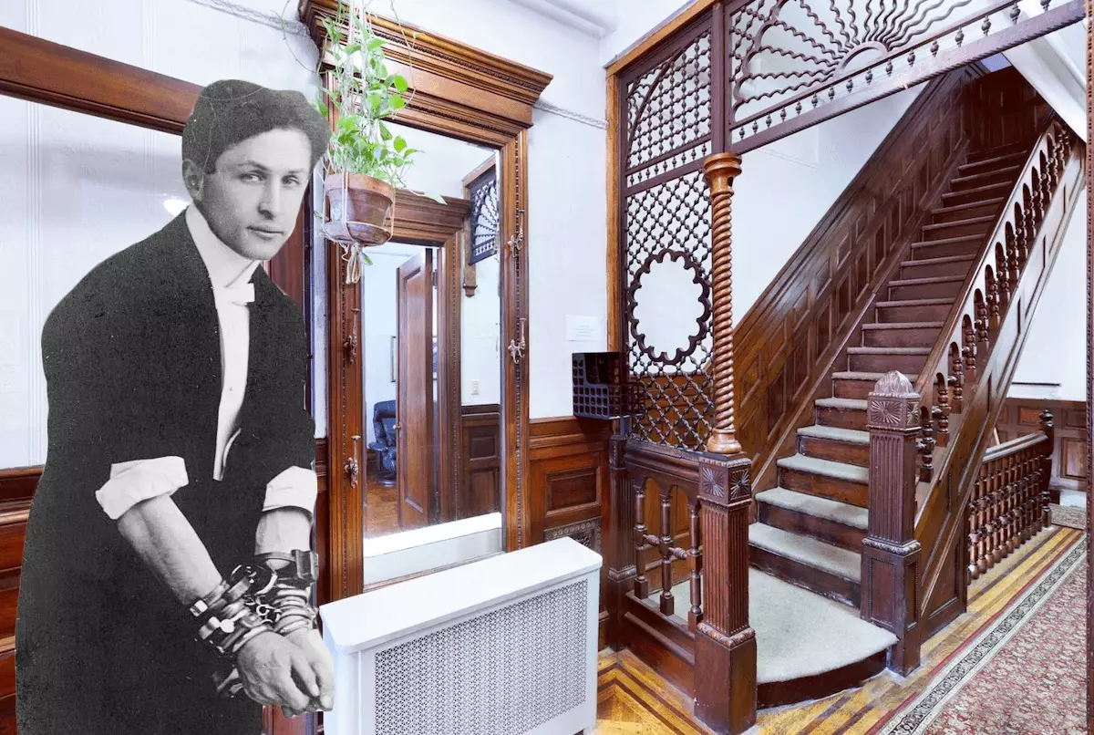 Bývalý městský dům Harryho Houdiniho v Harlemu vykouzlí kupce na 3,6 milionu dolarů 15305_1