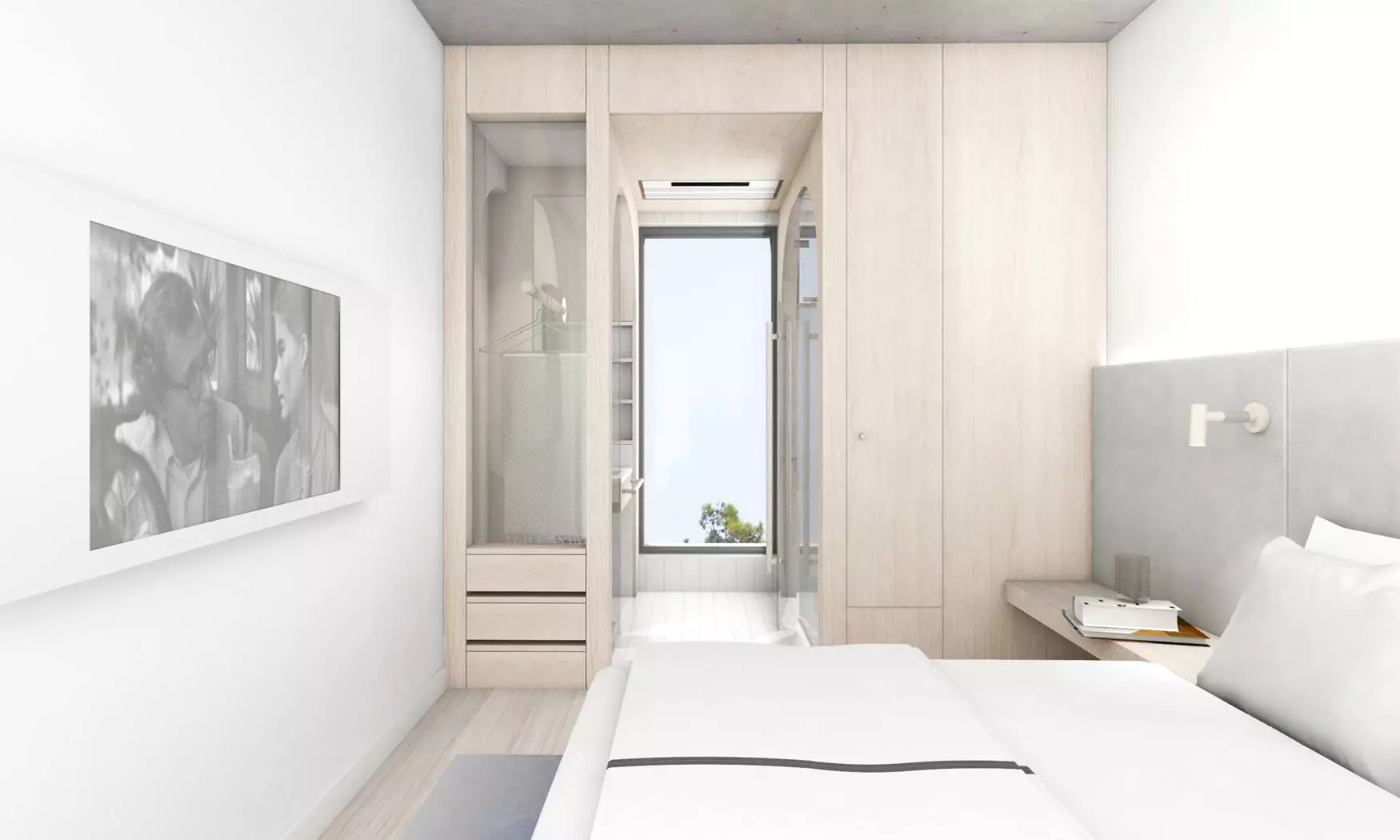 ODA Architects חושפים עיבודים עבור מלון קראון הייטס עם פטיו מקושת וגנים צפים 15438_5
