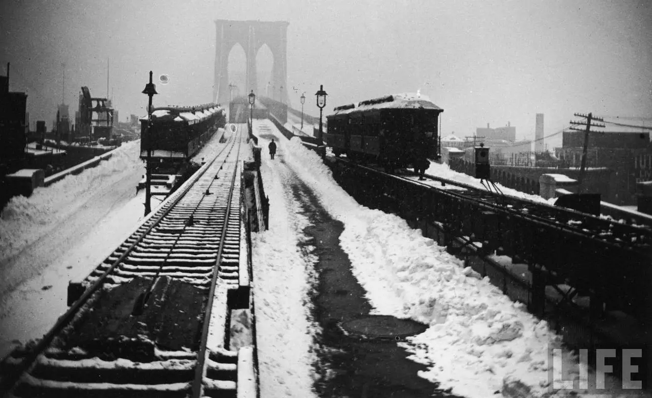 19ویں صدی کے نیویارک میں سردیاں اتنی سرد تھیں کہ مشرقی دریا جم گیا۔ 15444_2