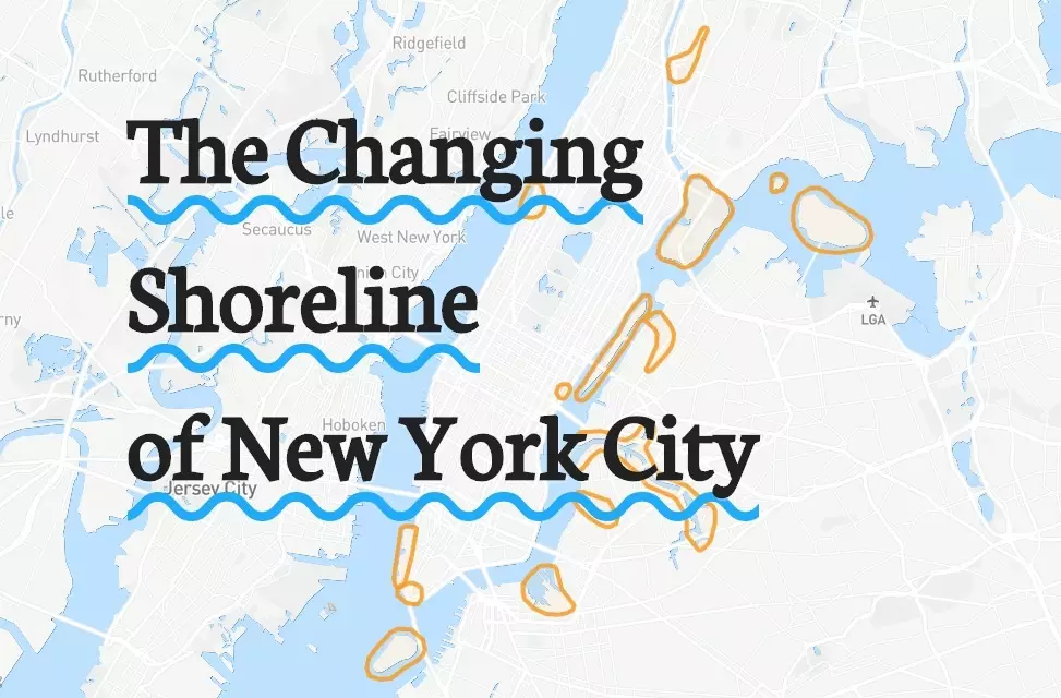 Peta interaktif nuduhake kepiye dalan banyu NYC wis berkembang sajrone pirang-pirang taun 15495_1