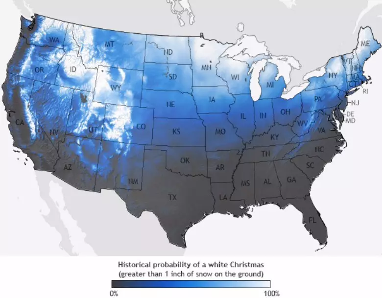 Akankah New York mendapatkan White Christmas tahun ini? 15523_1