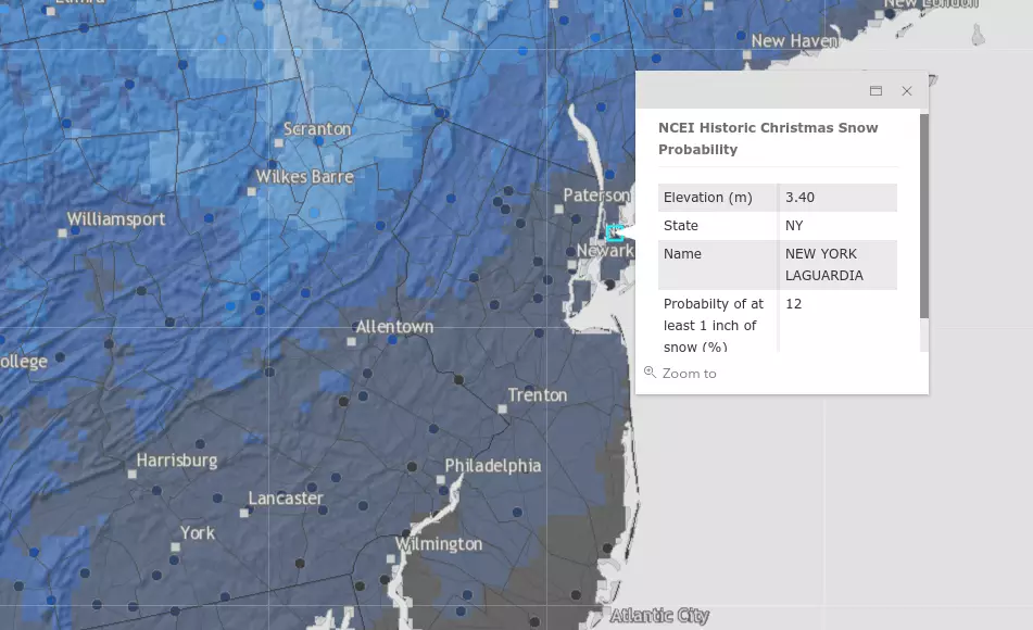 Makakuha ba ang New York og Puti nga Pasko karong tuiga? 15523_2