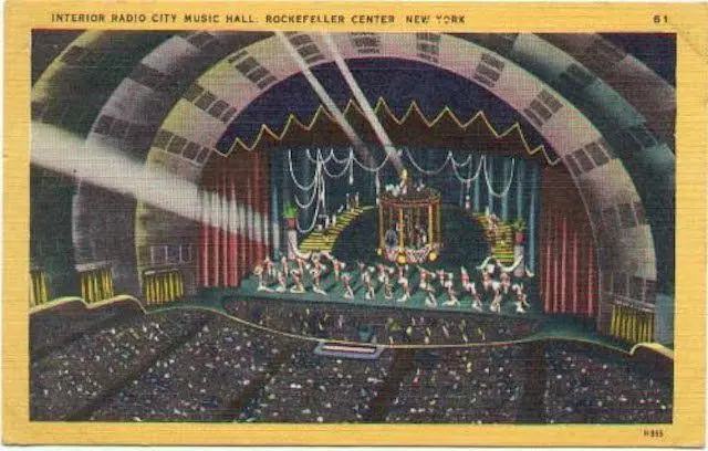 radio city music hall, noite de abertura, história do radio city music hall