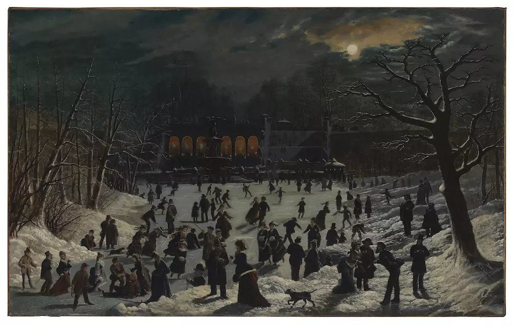 Ice skating, Museum of the City of New York