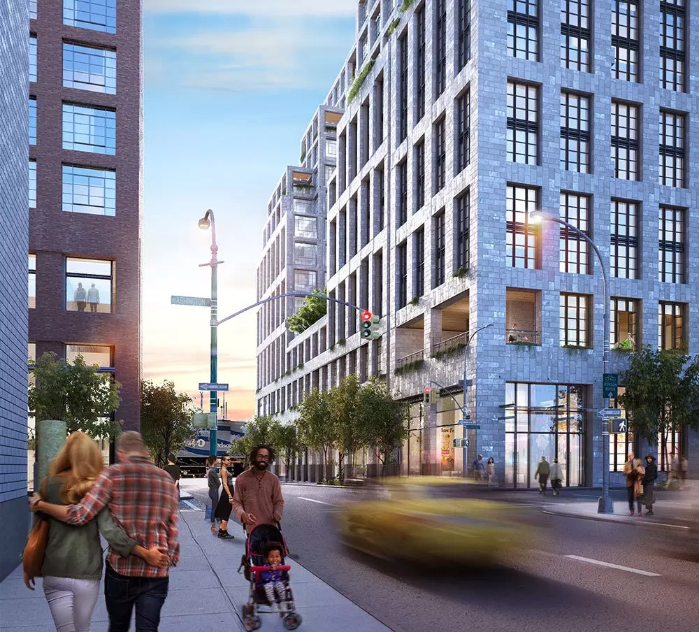 COOKFOX memperkenalkan desain untuk lima gedung tinggi yang sadar lingkungan di Hudson Square 15607_2