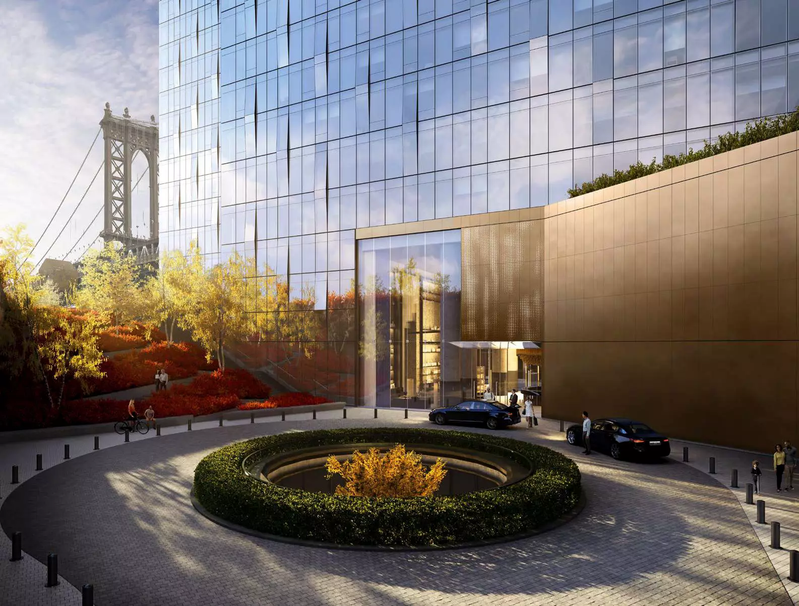 New York Skyskrapor, Extell Development, NYC Condos, Chinatown lägenheter